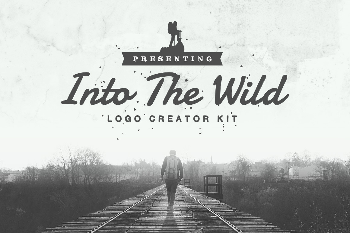 Into The Wild - Logo Creator Kit, a Branding & Logo Template by LogoLabs