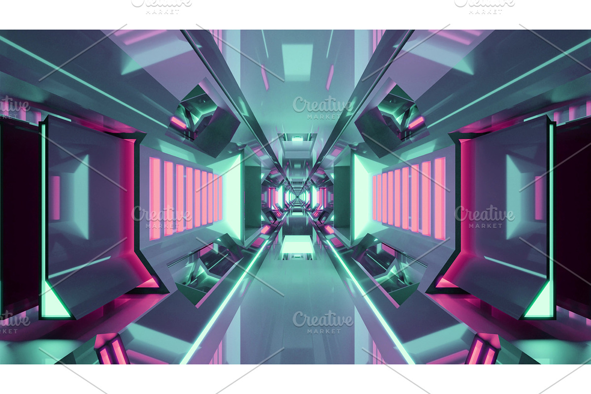 3D illustration of 4K UHD futuristic, an Illustration by hakuluart ...