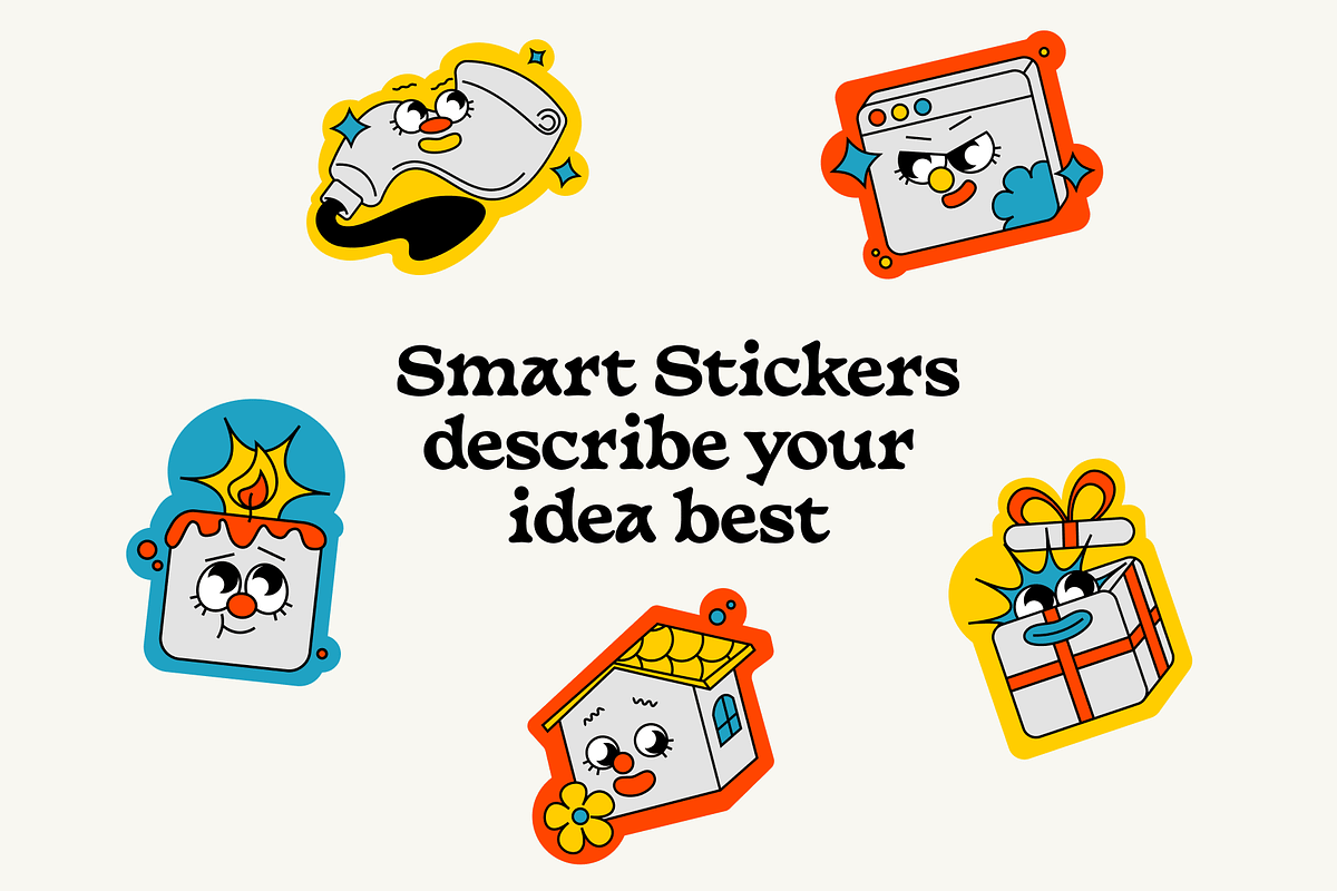 Smart Stickers, a Templates & Theme by Craftwork
