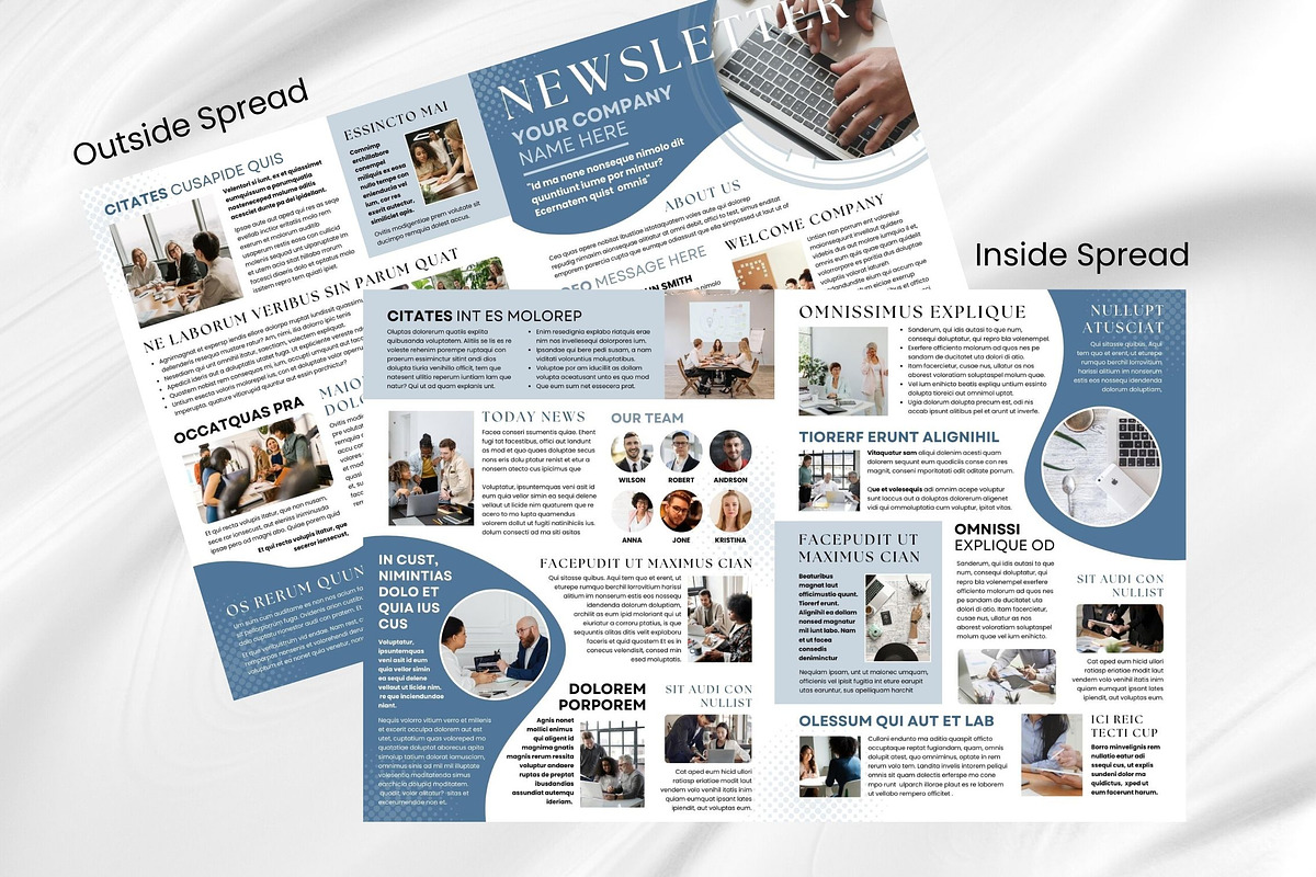 Canva Newsletter Template