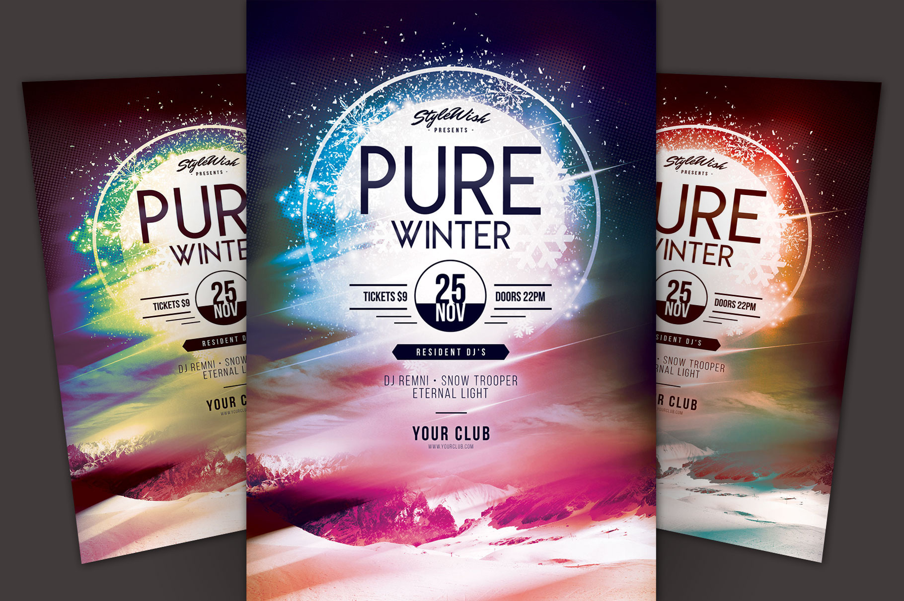 Pure Winter Flyer, a Flyer Template by styleWish