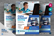 Online Class and Tutoring Flyer