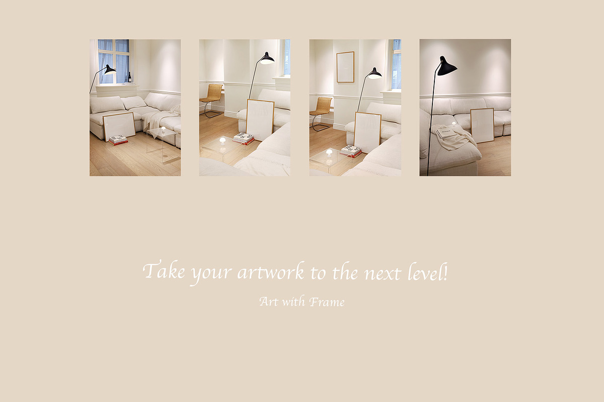 Aesthetic Real-Life Mockup Scene, a Product Mockup by ArtwithFrame