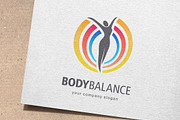 Body Balance Logo, a Branding & Logo Template by IKarGraphics