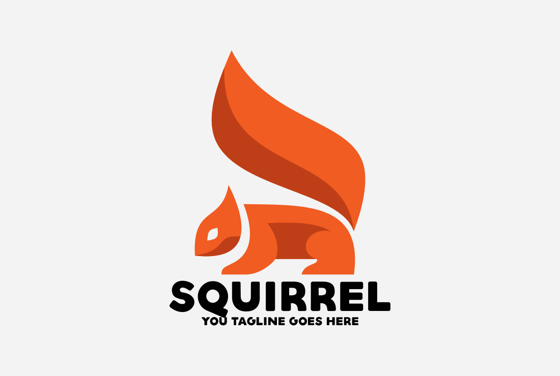 Squirrel Logo, a Branding & Logo Template by Brandlogo