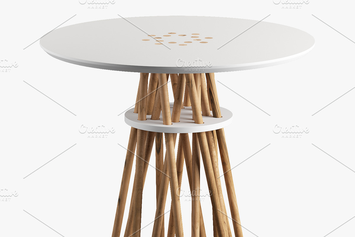 Side tables x 5 3d model, a Furniture 3D Model by 3dmitruk