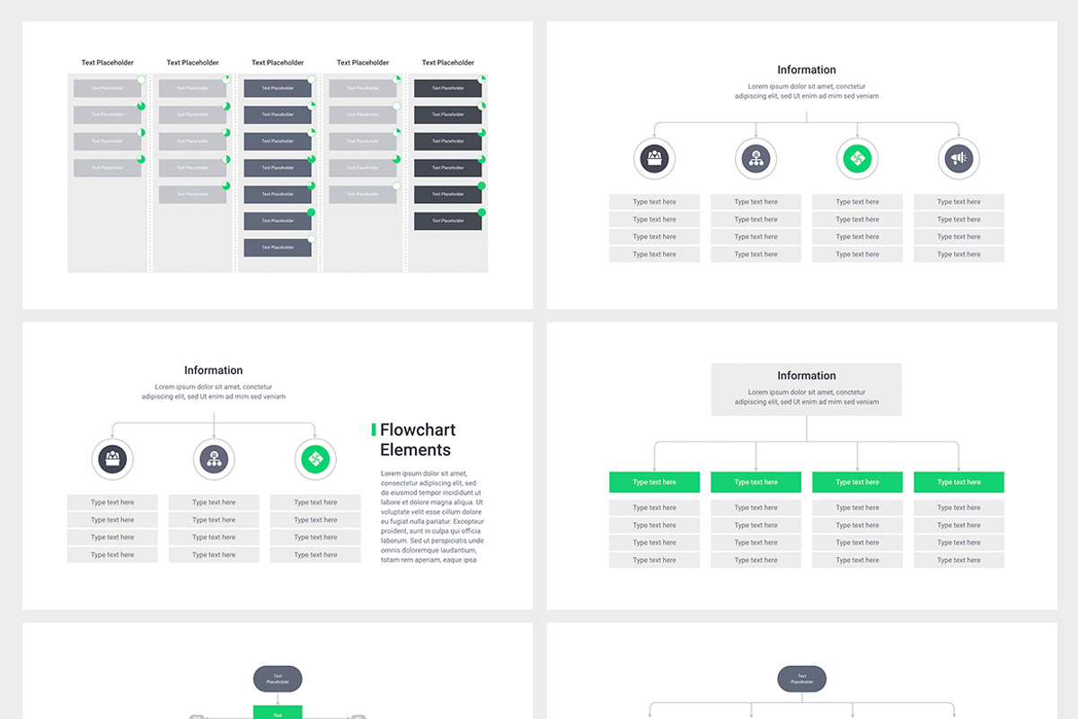 Flowchart Google Slides Templates, a Presentation Template by HiSlide ...
