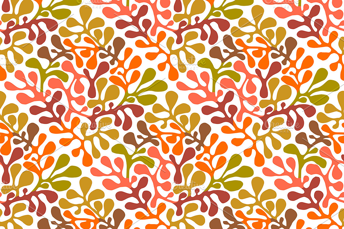 Vector Set of Seamless Patterns, a Pattern Graphic by alexmakarova