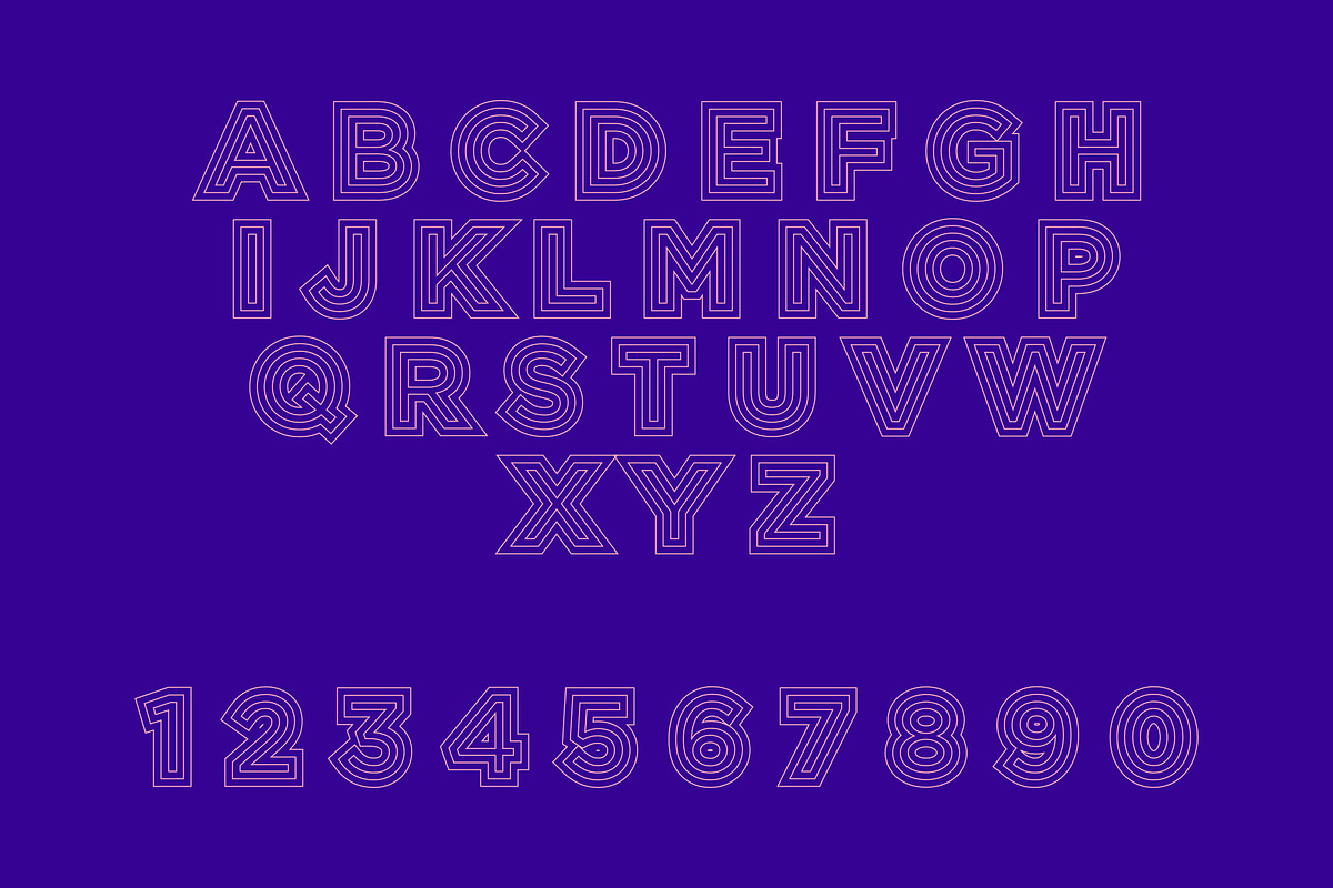 Spaceline Font, a Font by Creativeadi
