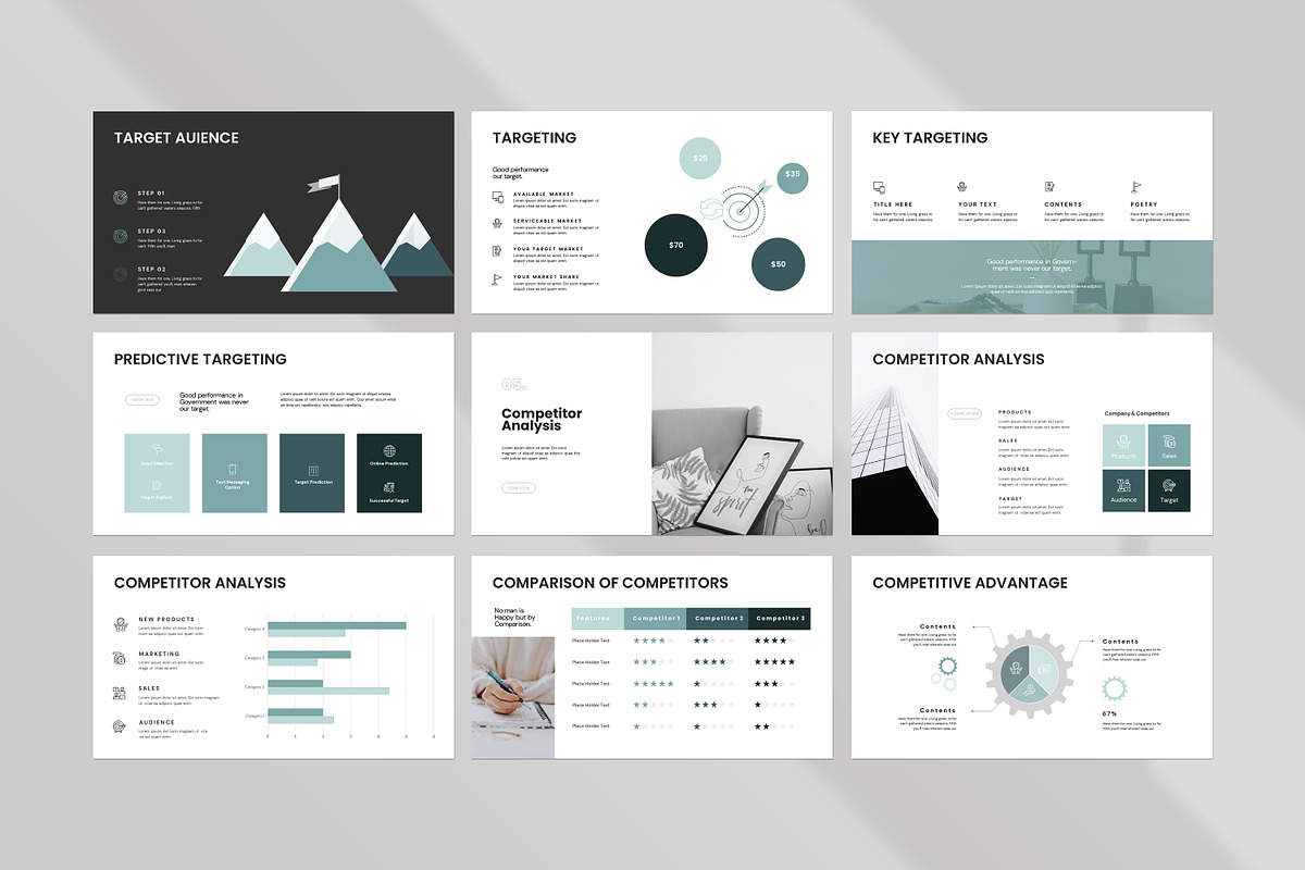 Marketing Plan PowerPoint Template, a Presentation Template by ...