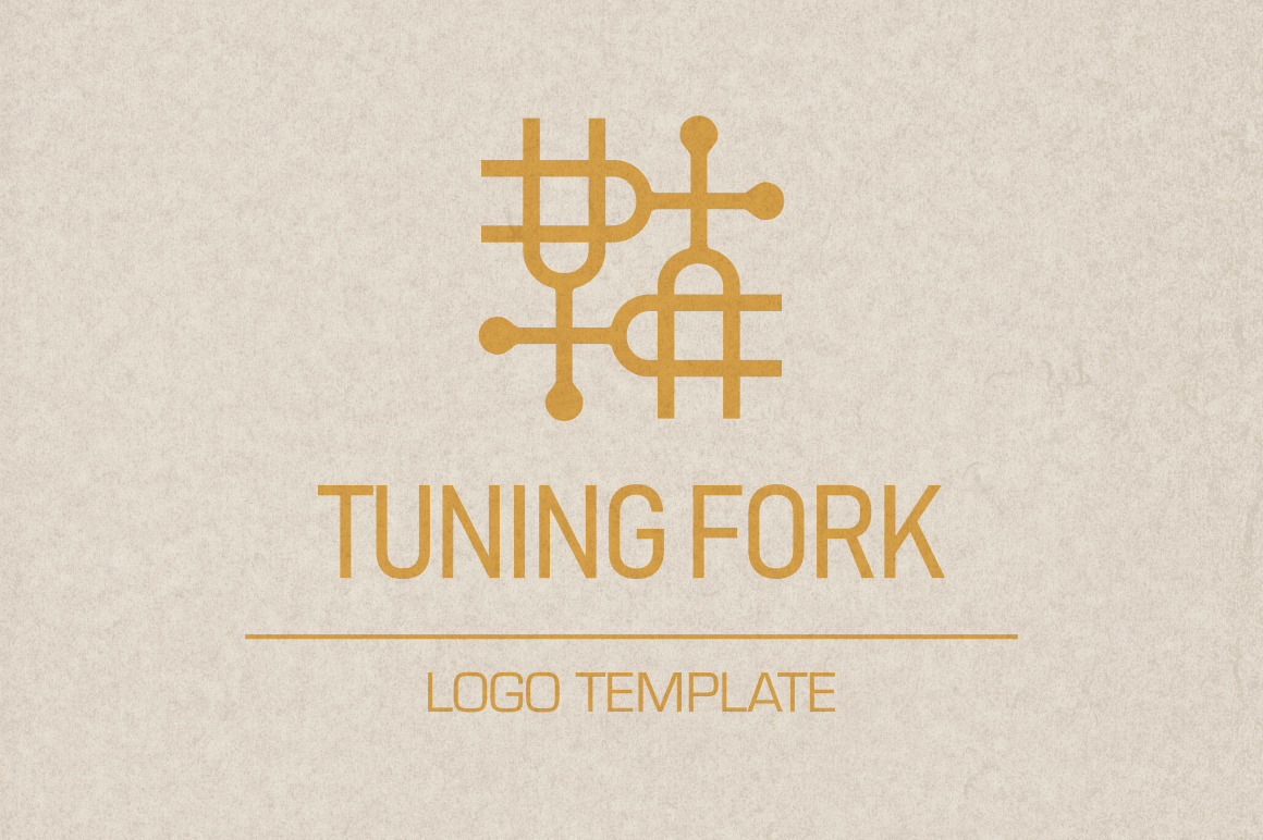 Tuning Fork Logo, a Branding & Logo Template by Digitalphaser