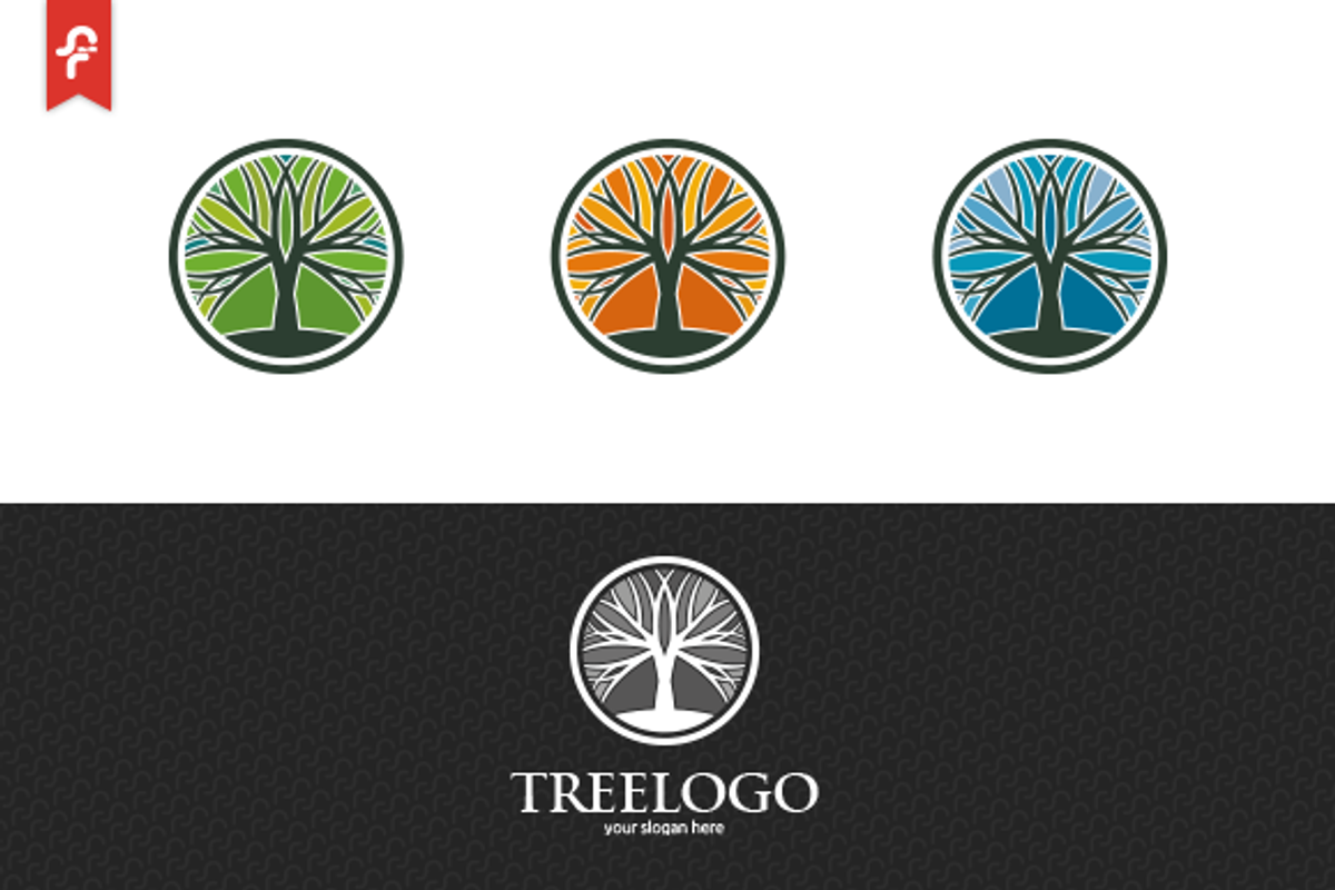 Tree Logo, a Branding & Logo Template by ft.studio