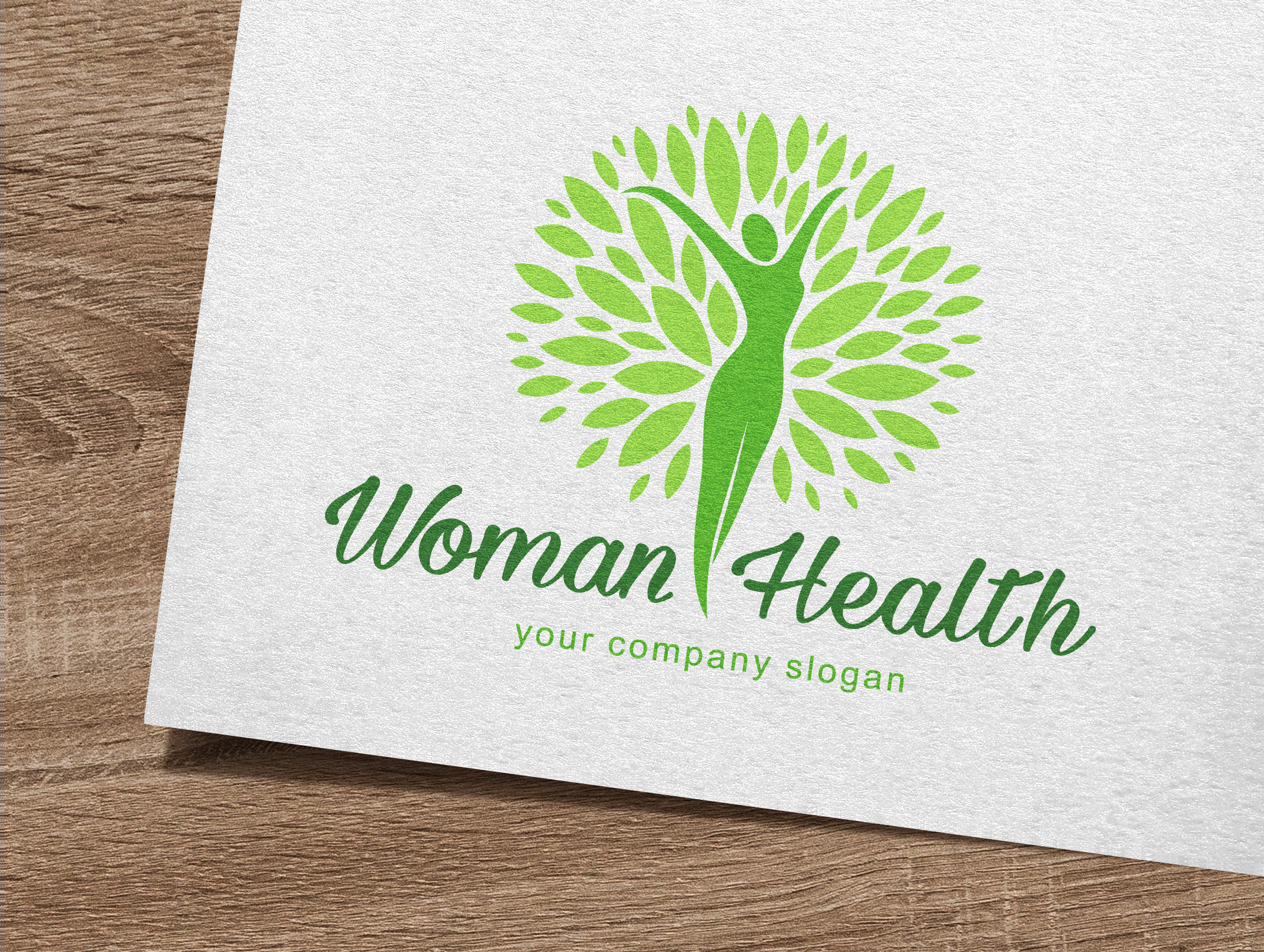 Woman Health Logo, a Branding & Logo Template by IKarGraphics