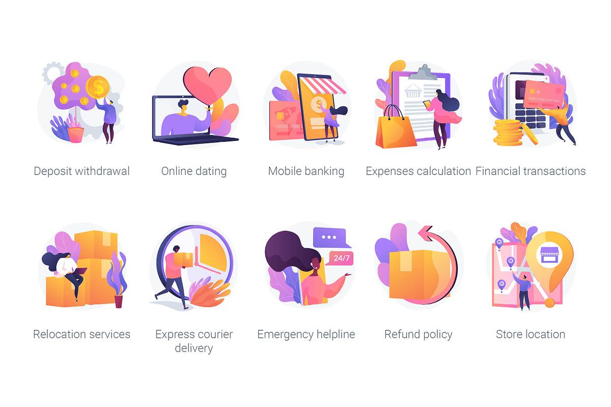 50 SVG animations for UI design, an UI Kit Template by Visual Generation