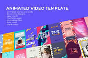Animated video templates, a Social Media Template by SWANPIC