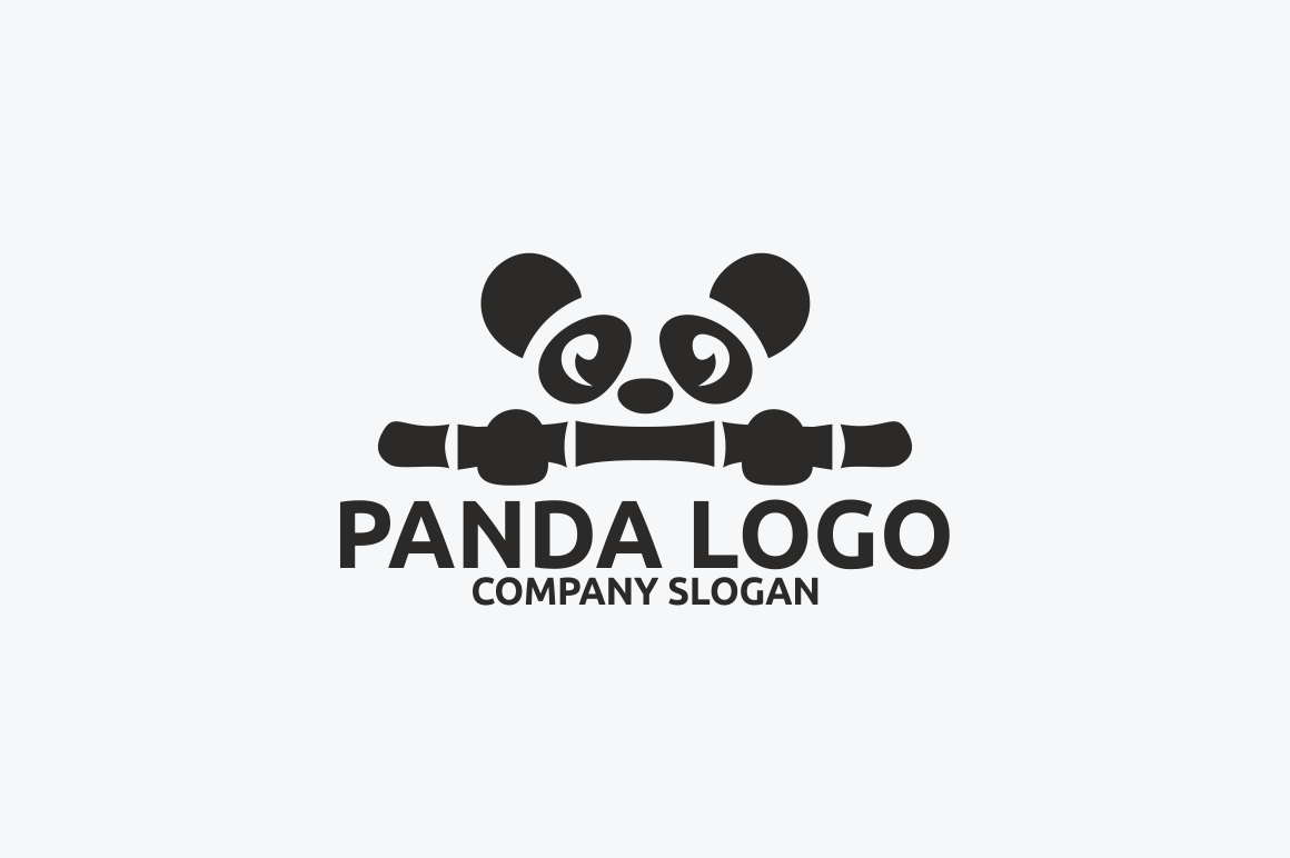 Panda Logo, a Branding & Logo Template by Brandlogo | Creative Market