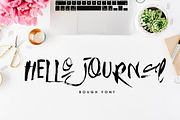 Hello Journal Font, a Script Font by Creativeqube Design