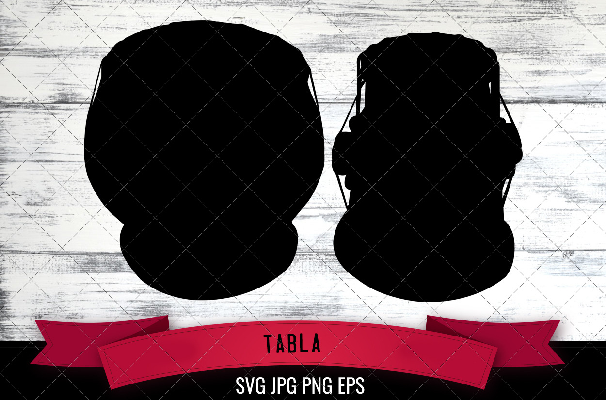 Tabla SVG, Musical Instrument SVG | Graphic Objects ~ Creative Market