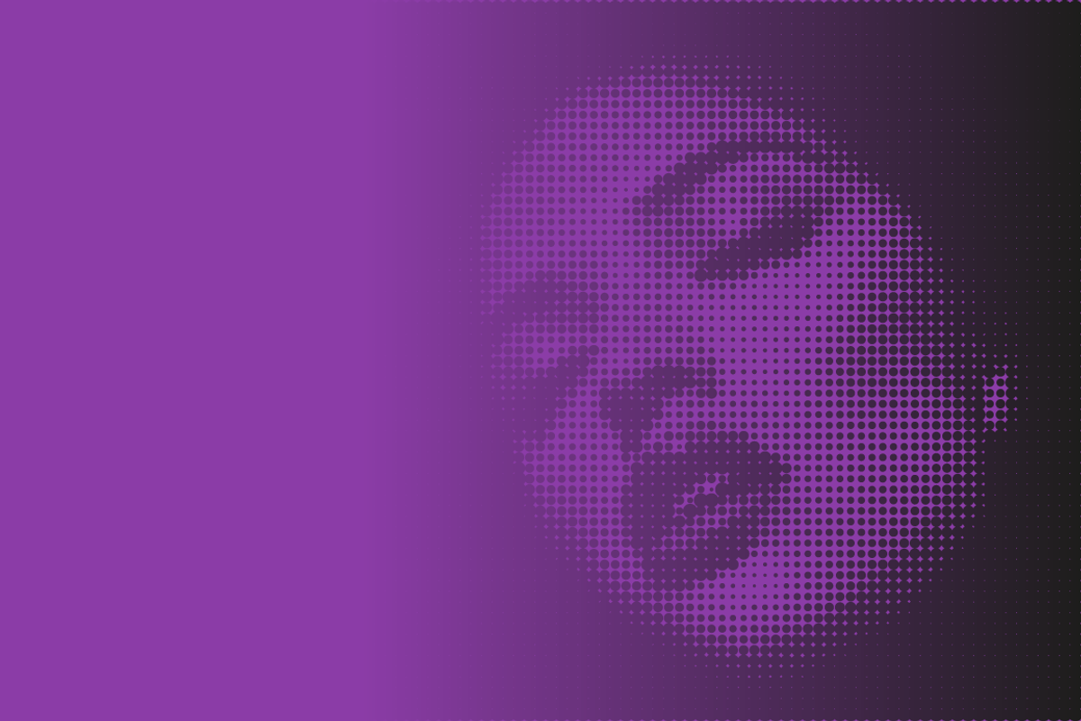 Halftone Faces - 10 Vectors, an Illustration by Offset