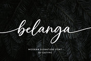Balanga, a Script Font by Gatype