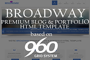 BroadWay | HTML Templates ~ Creative Market