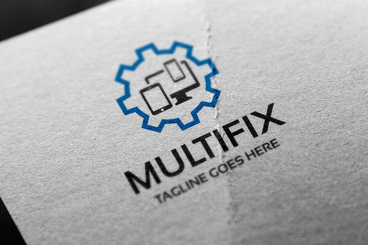 Multifix Logo, a Branding & Logo Template by Design_Planet