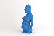 DIY Pregnancy 3D model template, a Templates & Theme by PolyFish