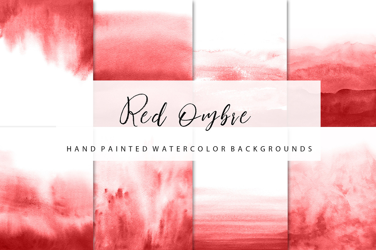 red ombre, a Texture Graphic by GraphicRain