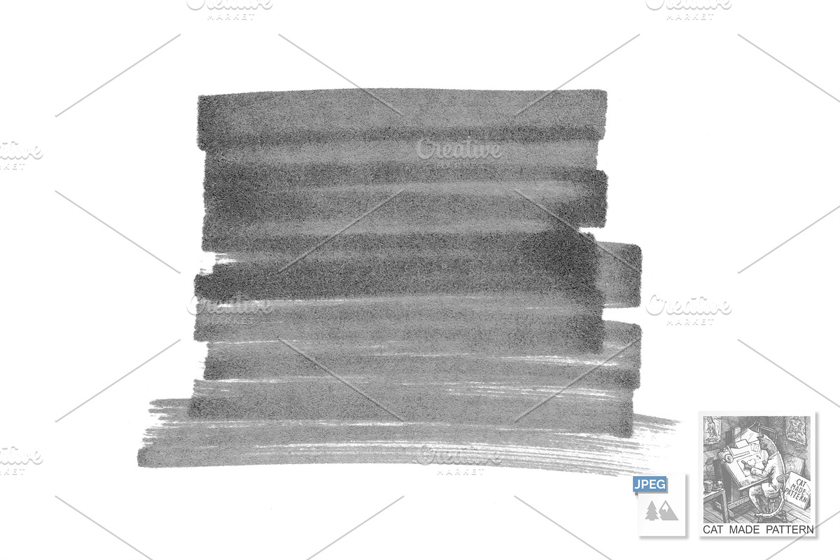 illustration of marker texture, a Texture Graphic by CatMadePattern