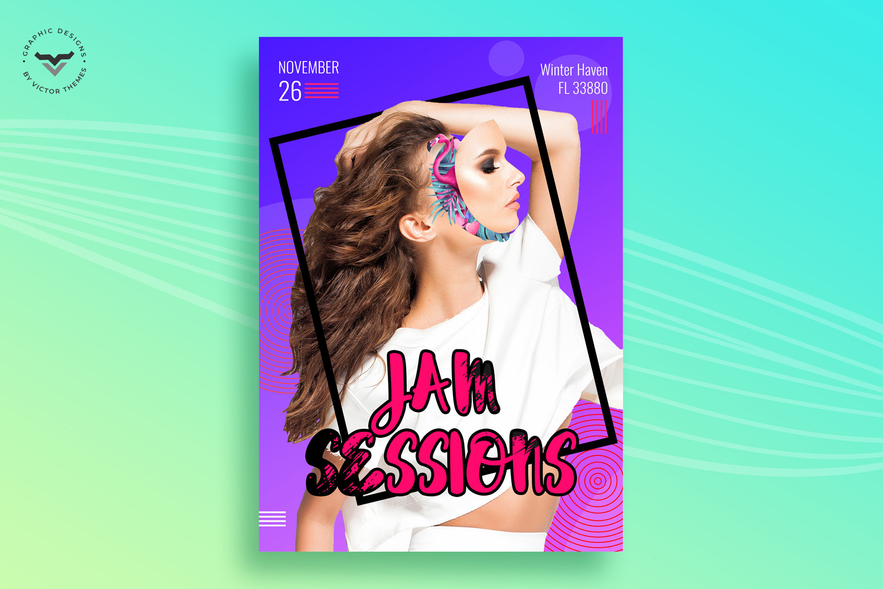 Jas Session Fashion Flyer/Poster, a Flyer Template by VictorThemes