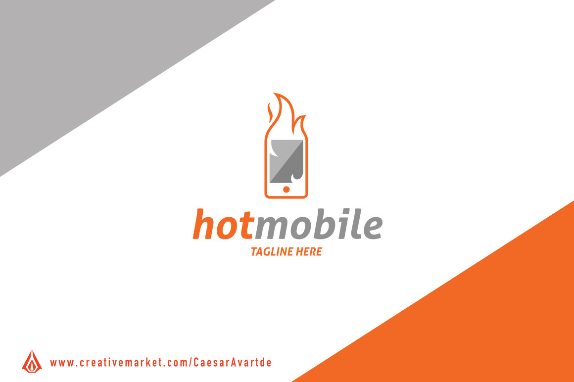 Hot Mobile Logo Template, a Branding & Logo Template by Avartde ...
