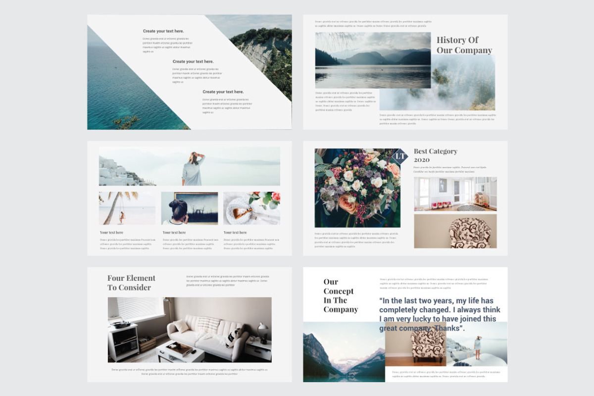 LOTUS - Powerpoint Template, a Presentation Template by Shafura