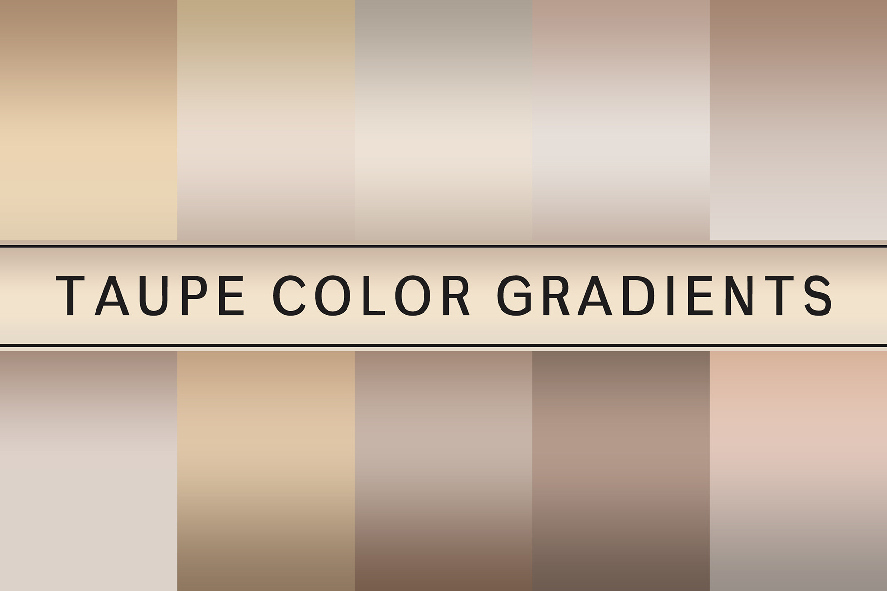 Taupe Color Gradients | Creative Market