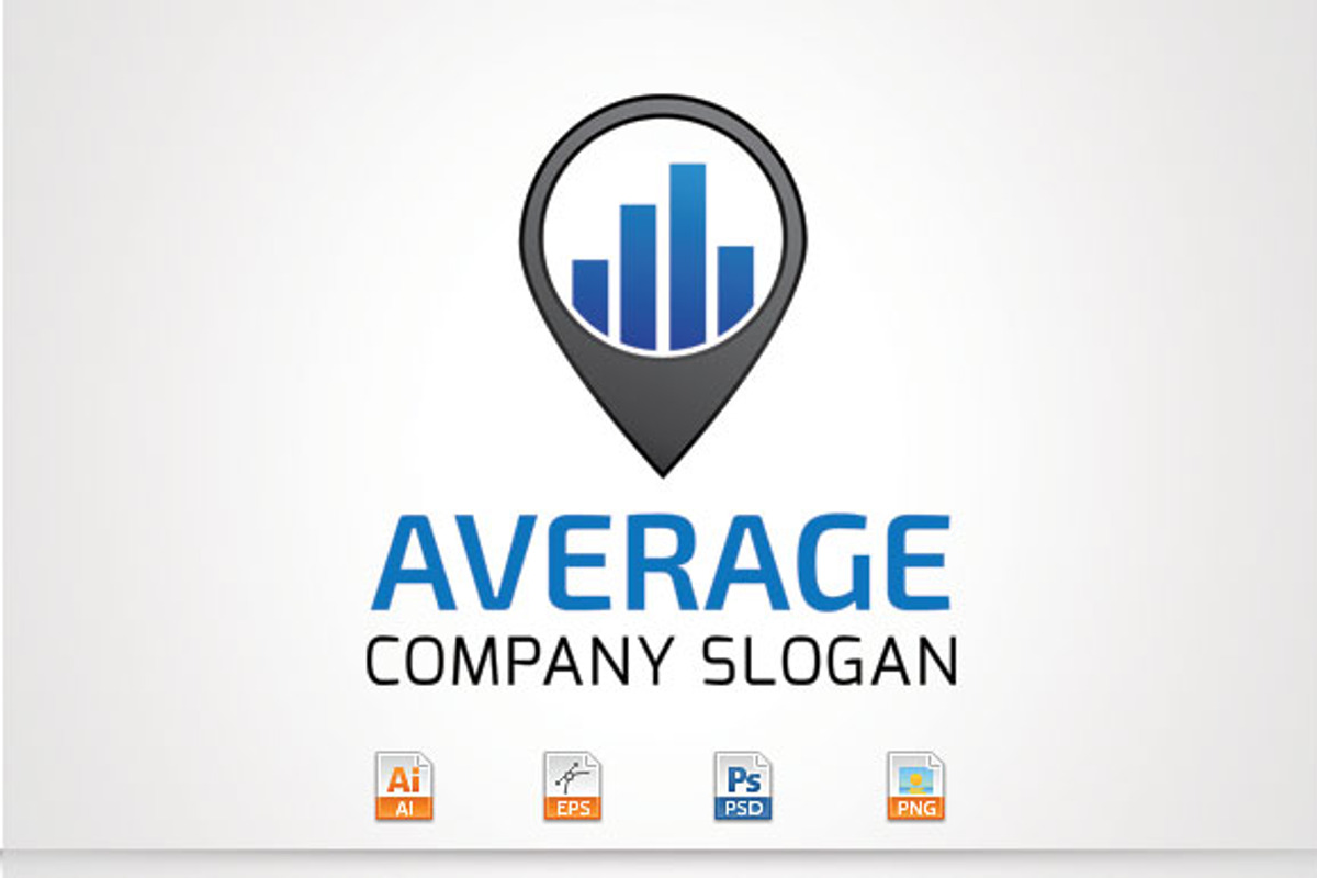 Average Logo, a Branding & Logo Template by stock6design