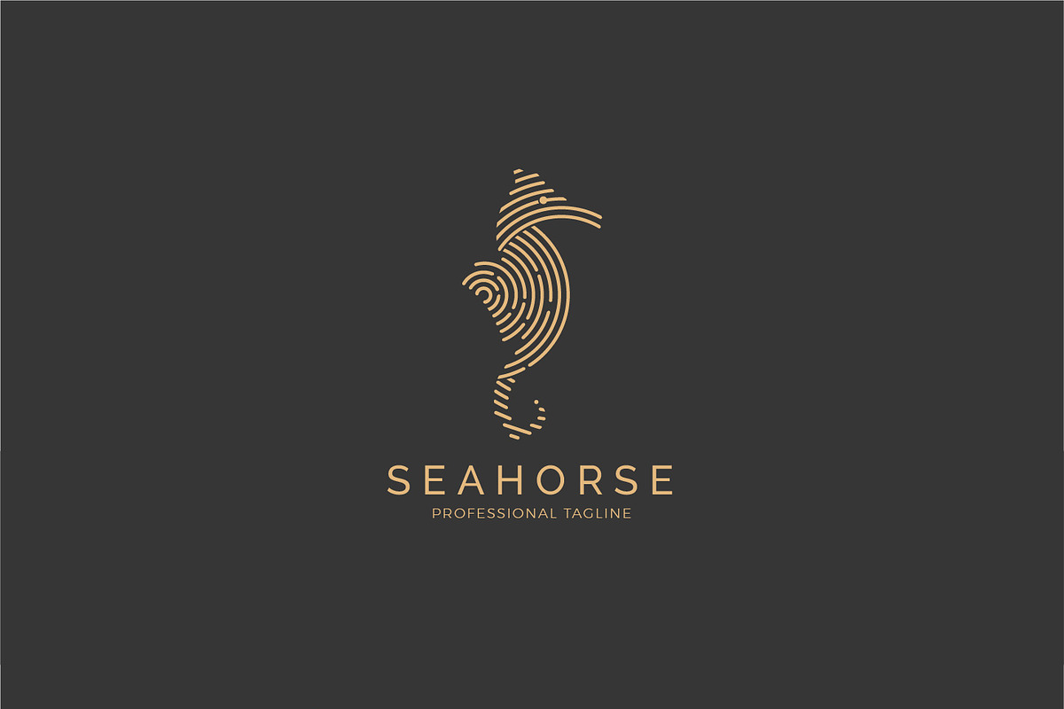 Animal Sea Logo - Seahorse Logo, a Branding & Logo Template by Creative ...
