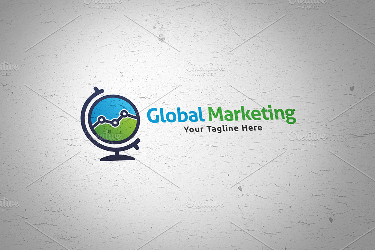 Global Marketing Logo, a Branding & Logo Template by Martin-Jamez