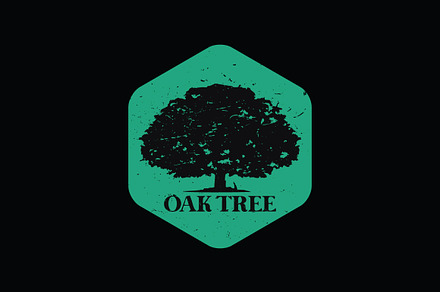 Green Oak Tree Symbol | Branding & Logo Templates ~ Creative Market