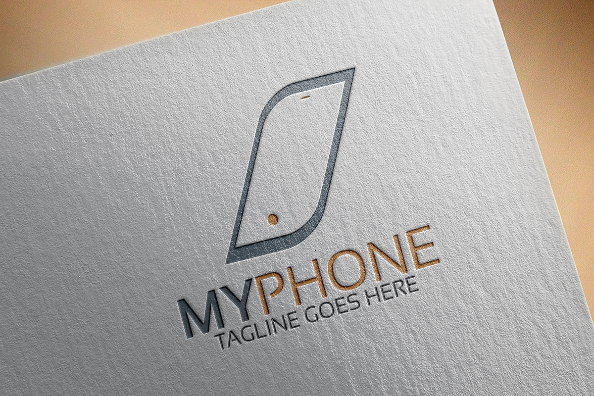 My Phone Logo, a Branding & Logo Template by Josuf Media