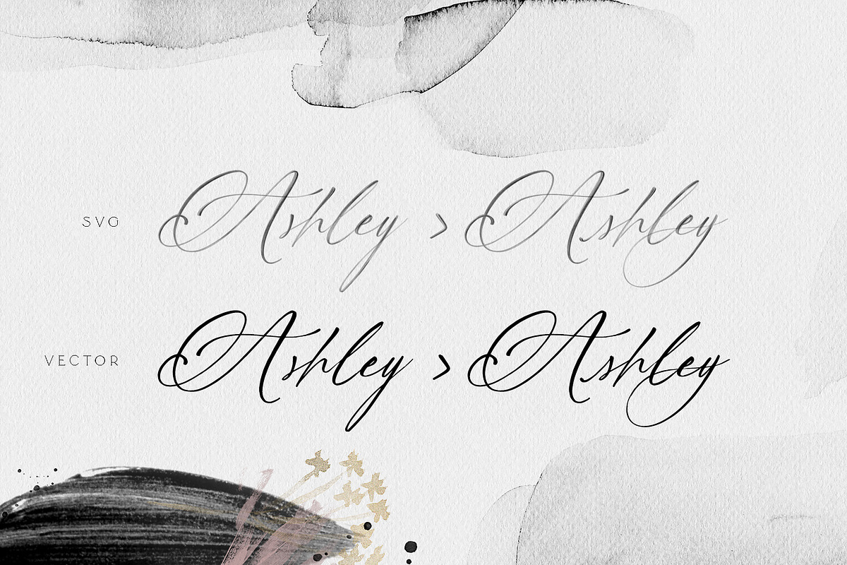 Magic Flower SVG Font, a Script Font by Ivan Rosenberg | flower font ...