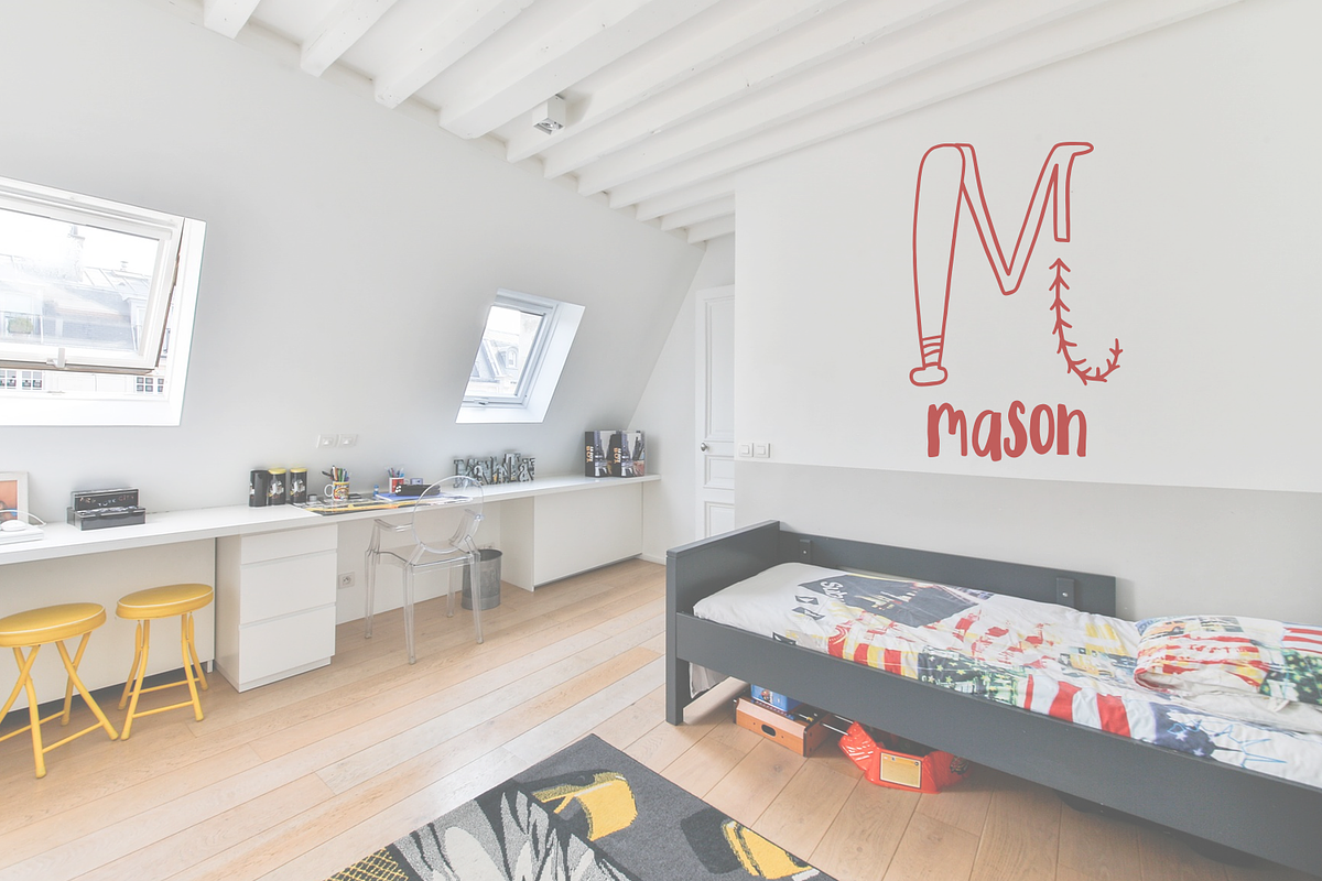 Hand Drawn Baseball Monogram Font, a Font by CraftyLittleNodes