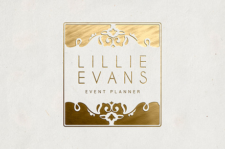 Elegant & Classy Gold Logo, a Branding & Logo Template by Little Pines ...