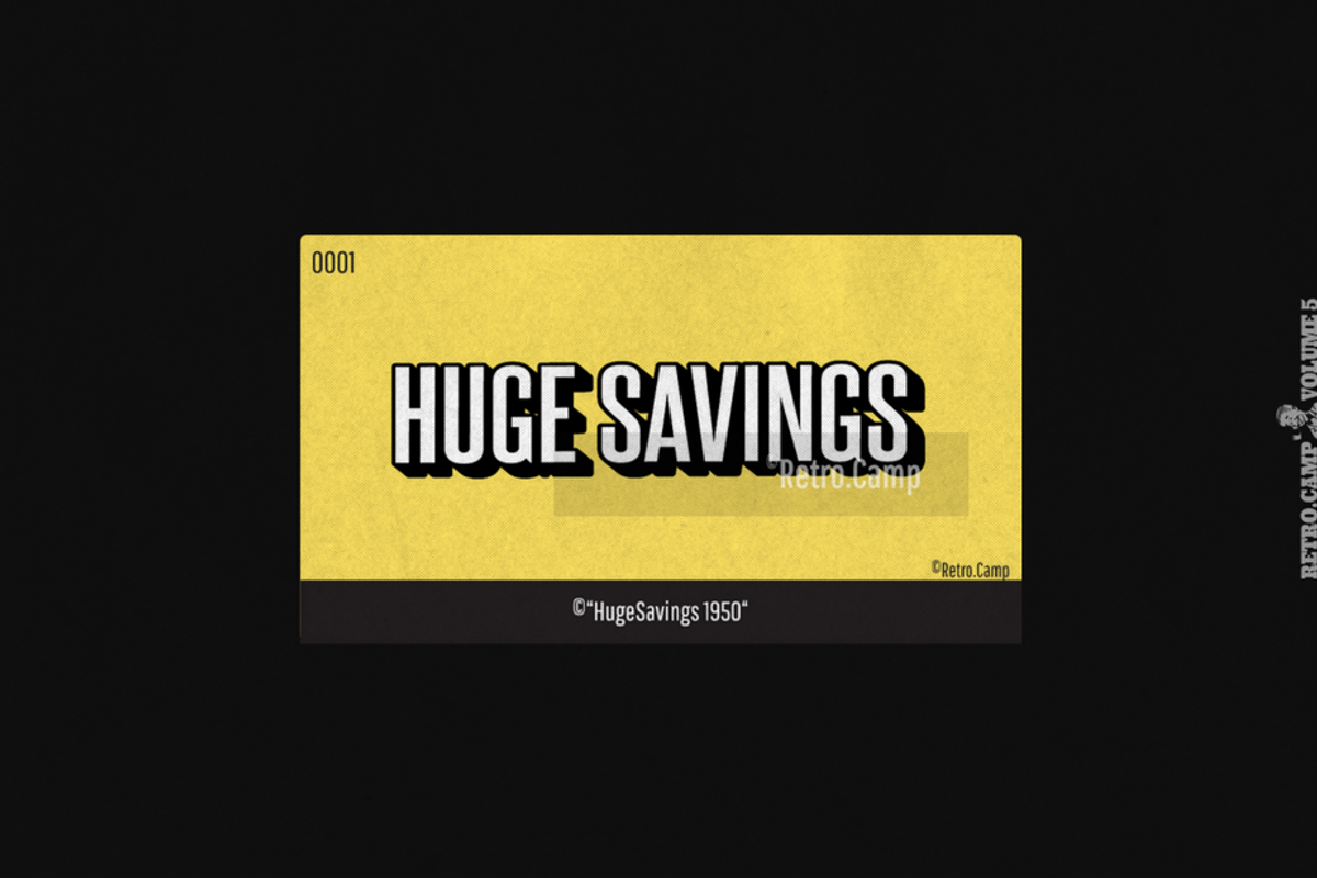 Retro.Camp BUNDLE - Volume 1, a Work Illustration by Retro.Camp