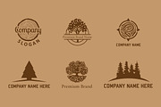 Premium Tree Logo Bundle & Mock-Up, a Branding & Logo Template by ...