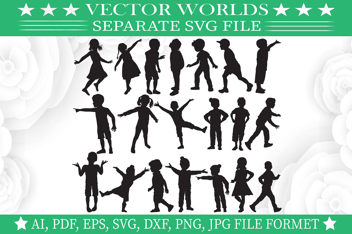 Child Svg, Baby Svg, an Object Graphic by VectorWorlds | Creative Market