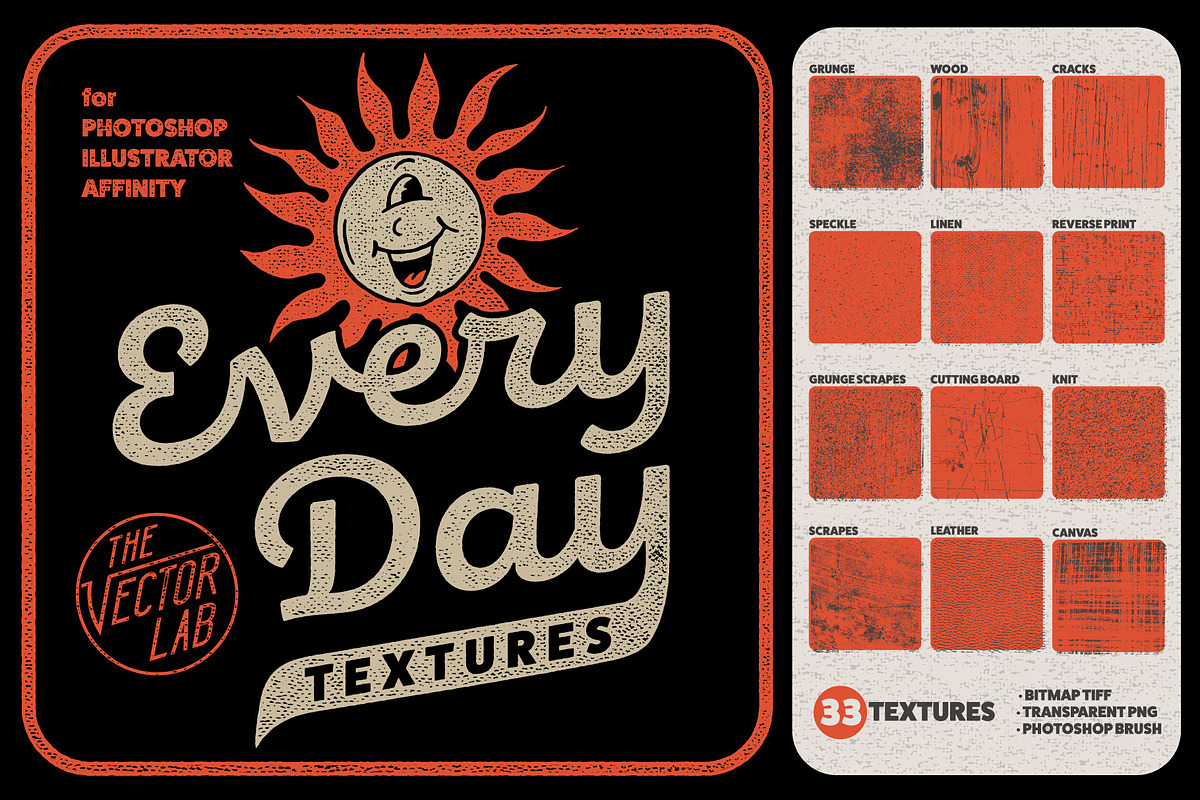 Every Day Textures, a Texture Graphic by TheVectorLab