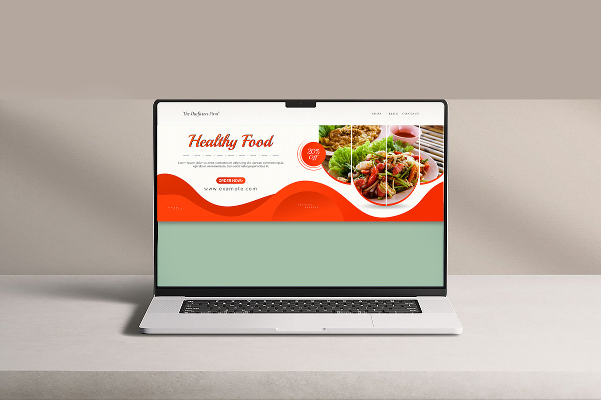 Food Sliders & Feature Templates, a Flyer Template by MRI STUDIO ...
