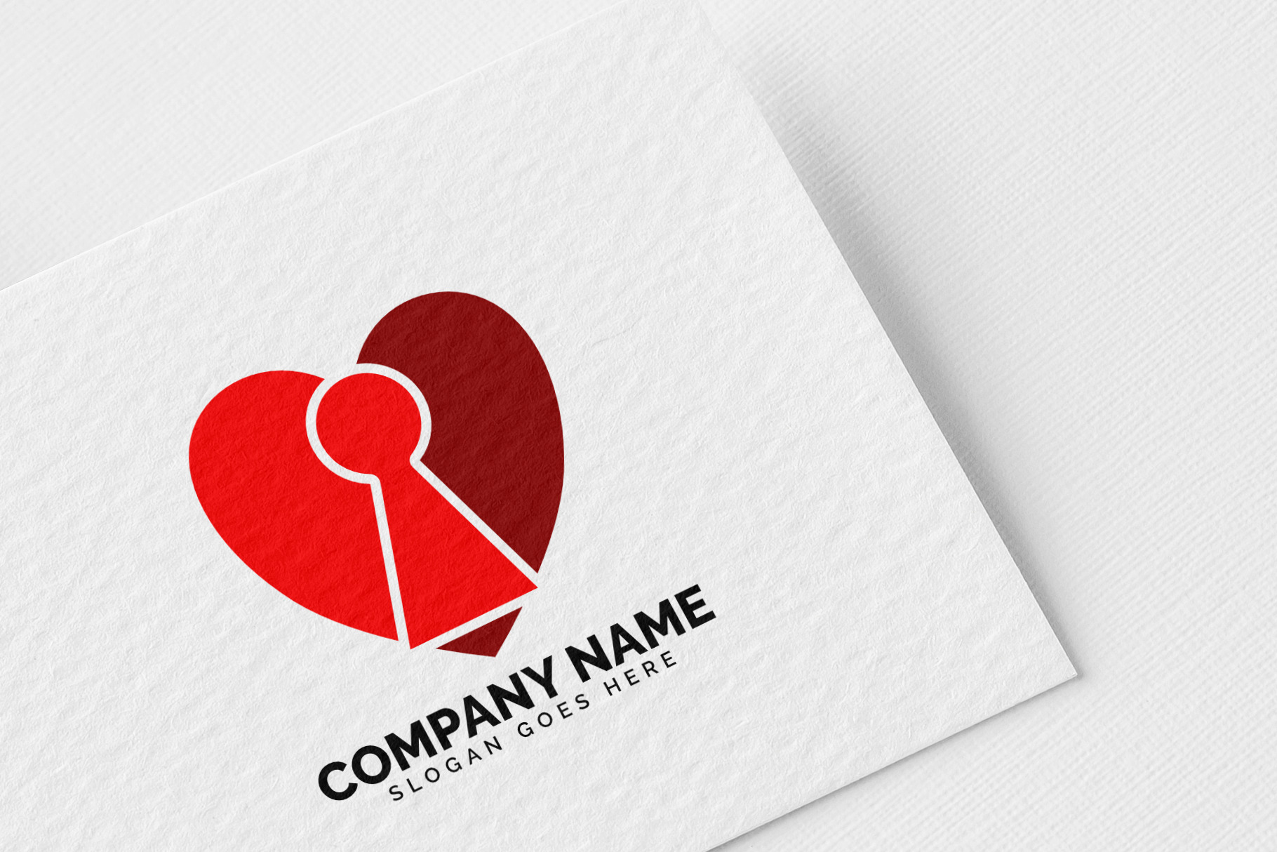 key love logo template | Branding & Logo Templates ~ Creative Market
