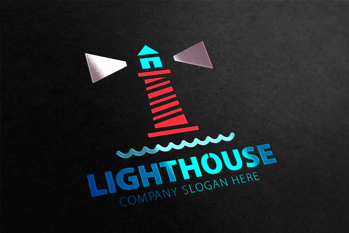 Lighthouse Logo, a Branding & Logo Template by essegraphic