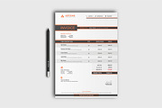 Invoice | Stationery Templates ~ Creative Market
