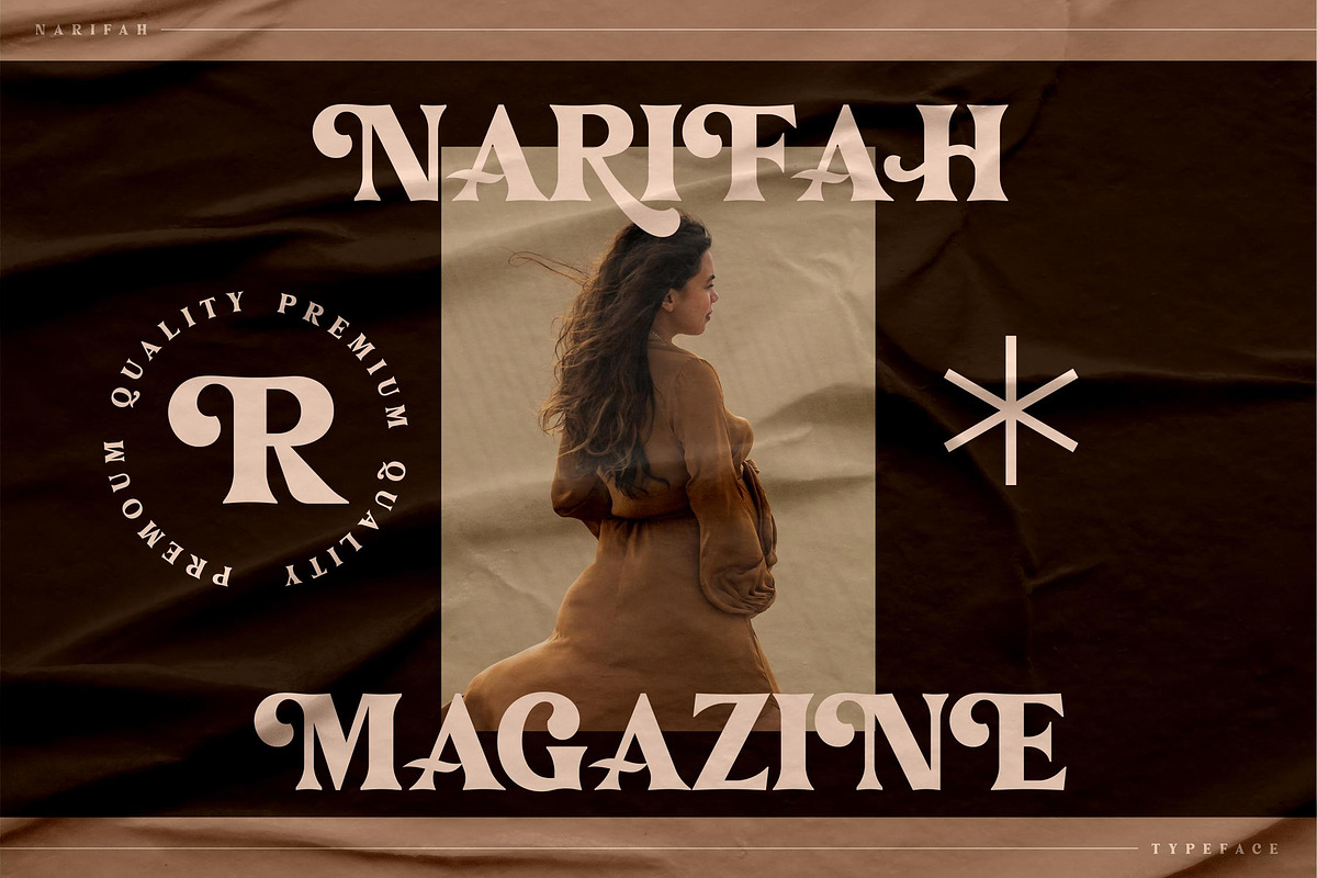 Narifah Modern Serif Font, a Script Font by Storytype Studio